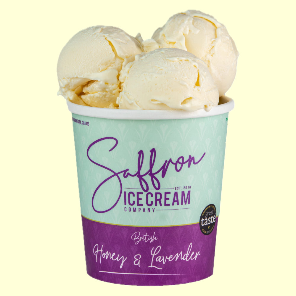 British Honey & Lavender – Saffron Ice Cream Company